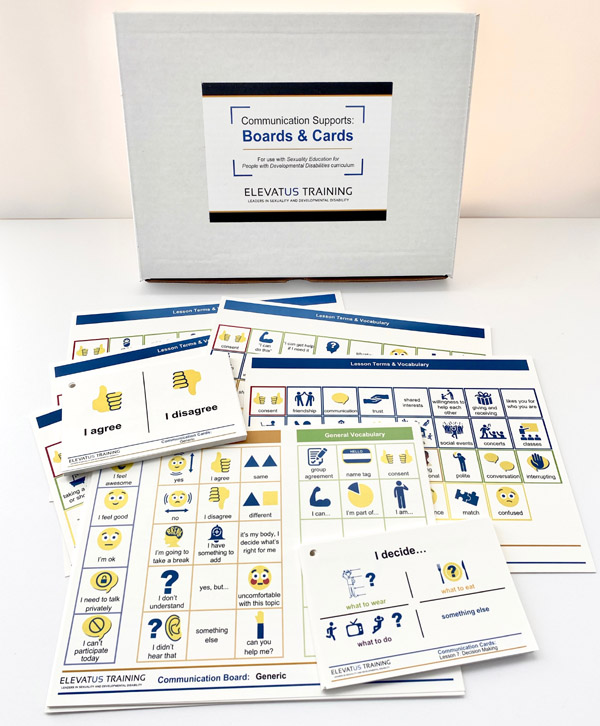 Communication Supports: Boards & Cards - Elevatus Training